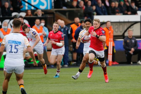 Alex Tait Newcastle Falcons Makes Break Editorial Stock Photo - Stock ...