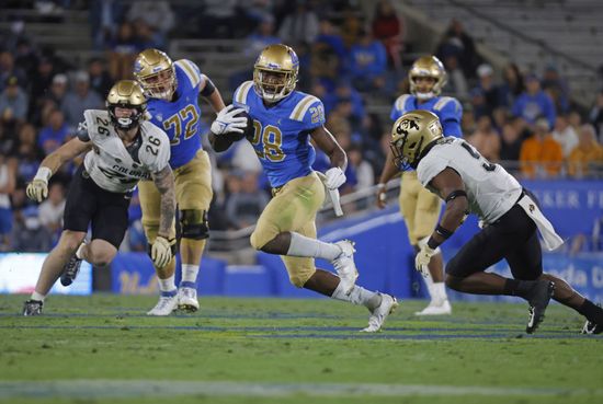 Ucla Bruins Running Back Brittain Brown Editorial Stock Photo - Stock ...