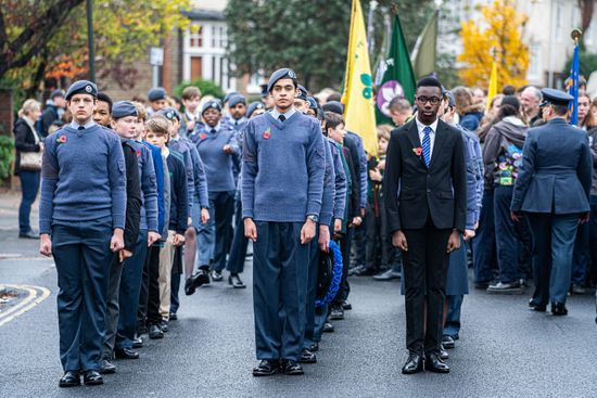 Royal Air Force Cadets Take Part Editorial Stock Photo - Stock Image ...