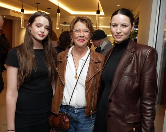 Isabel Beatty Annette Bening Caitriona Balfe Editorial Stock Photo ...