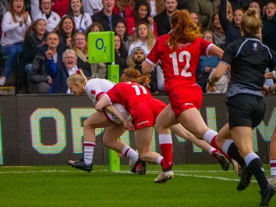 Heather Cowell 14 Englandharlequins Uncapped Scores Editorial Stock ...