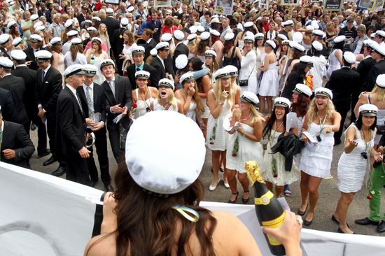 Students During Graduation Day Editorial Stock Photo - Stock Image ...