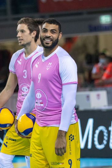 Earvin Ngapeth Modena Volley Editorial Stock Photo - Stock Image ...