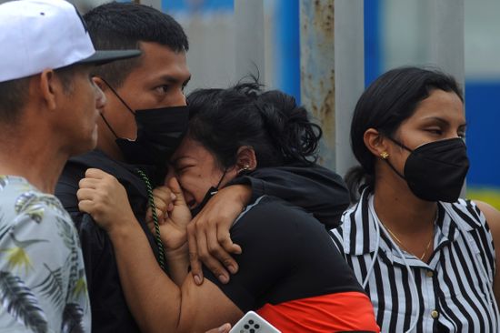 Relatives Inmates Cry After Receiving Confirmation Editorial Stock ...