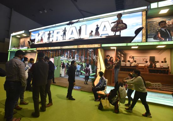 People Visit Look Kerala Pavilion First Editorial Stock Photo - Stock ...