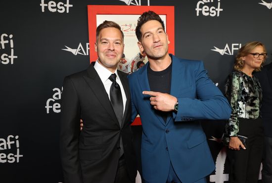 Zach Baylin Writer Jon Bernthal Editorial Stock Photo - Stock Image ...