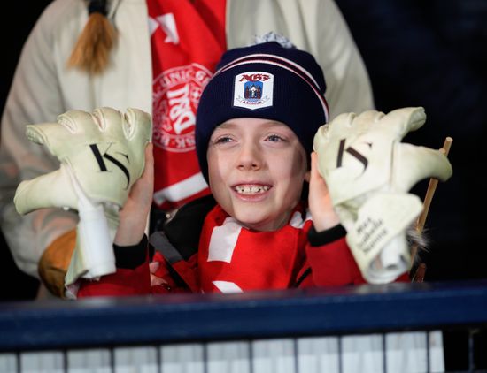 Young Denmark Fan All Smiles After Editorial Stock Photo - Stock Image ...