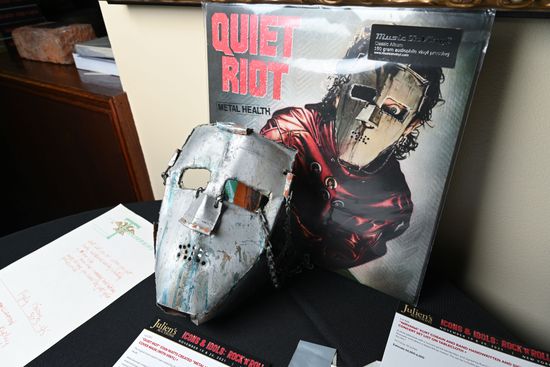 Quiet Riot Iconic Metal Asylum Mask Editorial Stock Photo - Stock Image ...