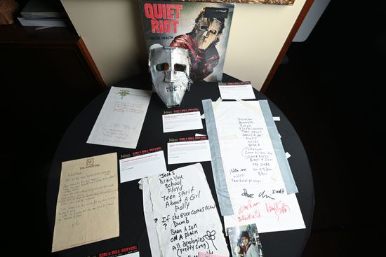 Quiet Riot Iconic Metal Asylum Mask Editorial Stock Photo - Stock Image ...