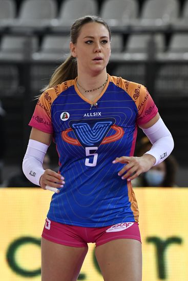 Jennifer Boldini Vero Volley Monza Action Editorial Stock Photo - Stock ...