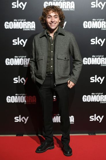 Giovanni Buselli During Red Carpet Tv - Foto de stock de contenido ...