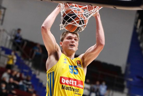 Ben Lammers Alba Berlin Action During Editorial Stock Photo - Stock ...
