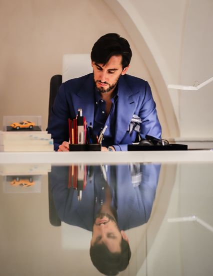 Designer Andrea Bonini His Milan Showroom Editorial Stock Photo - Stock ...