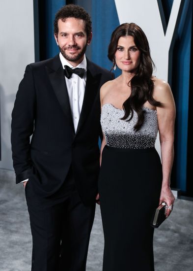 Actor Aaron Lohr Wifeactress Idina Menzel Editorial Stock Photo - Stock ...