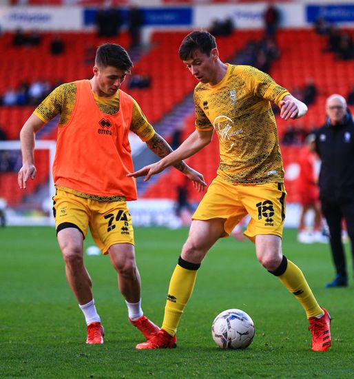Conor Mcgrandles Lincoln City Jamie Robson Editorial Stock Photo ...