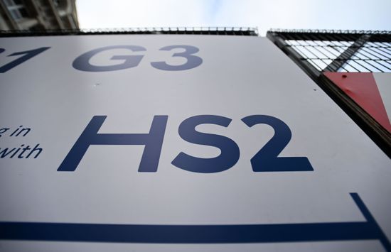 Gate Hs2 Site Euston Station London Editorial Stock Photo - Stock Image ...