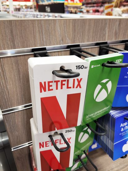 Gift Card Netflix Store Editorial Stock Photo - Stock Image | Shutterstock