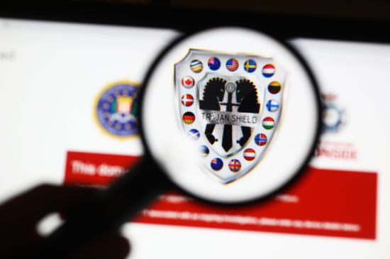 Trojan Shield Otf Greenlight Police Operation Editorial Stock Photo ...