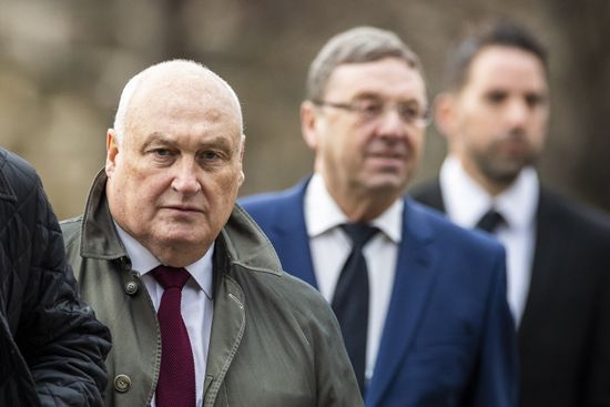 Jim Traynor Attends Memorial Service Former Editorial Stock Photo ...