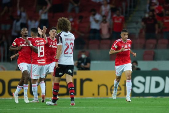 Taison Internacional Celebrates His Goal 41th Editorial Stock Photo ...