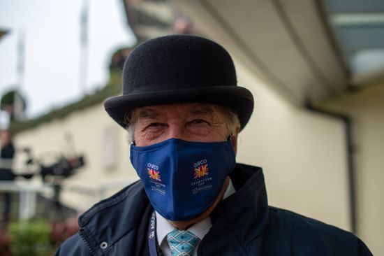 Ascot Steward Wears Face Mask Although Editorial Stock Photo - Stock ...