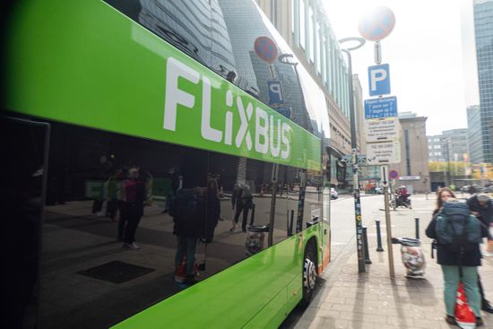 Green Bus Flixbus Inscription Brand Logo Editorial Stock Photo - Stock ...