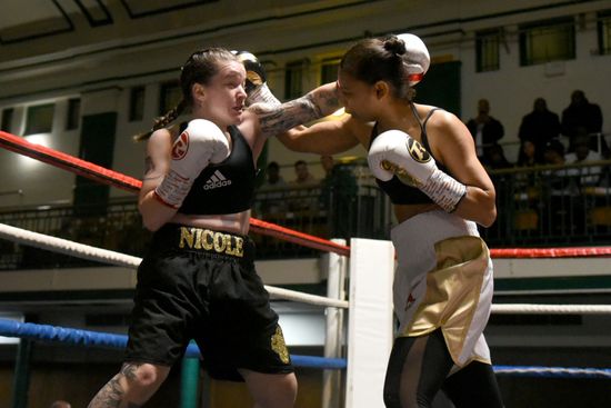 Nicole Goldsmithryan Black Shorts Defeats Ruqsana Editorial Stock Photo ...