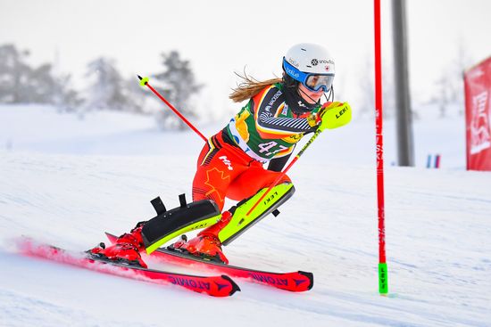 Amelia Smart Canada Action During First Editorial Stock Photo - Stock ...