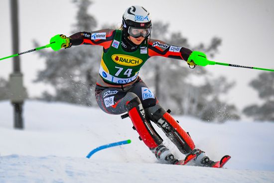 Marte Monsen Norway Action During First Editorial Stock Photo - Stock ...