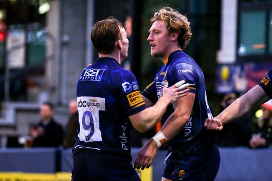 Gareth Simpson Celebrates His Try Alex Editorial Stock Photo - Stock ...