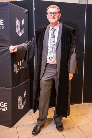 Professor Peter Visscher Poses Photographer Ahead Editorial Stock Photo ...
