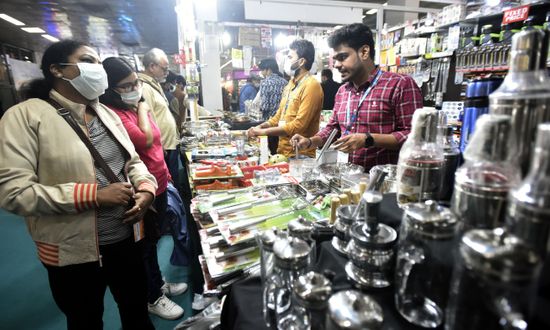 People Visit 40th India International Trade Editorial Stock Photo ...