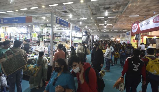 People Visit 40th India International Trade Editorial Stock Photo ...