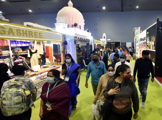 People Visit 40th India International Trade Editorial Stock Photo ...
