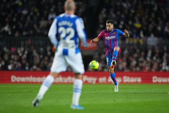Jordi Alba Fc Barcelona Editorial Stock Photo - Stock Image | Shutterstock
