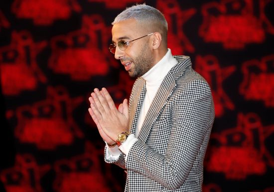 French Singer Nabil Arlabelek Aka Naps Editorial Stock Photo - Stock ...