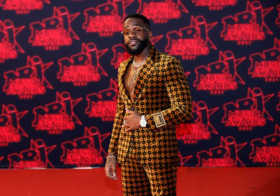 French Singer Tayc Arrives Nrj Music Editorial Stock Photo - Stock ...