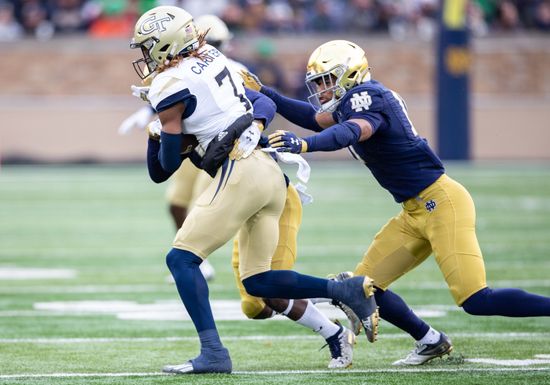 Georgia Tech Wide Receiver Malachi Carter Editorial Stock Photo - Stock ...
