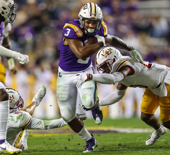 Lsu Rb Tyrion Davisprice 3 Tries Editorial Stock Photo - Stock Image ...