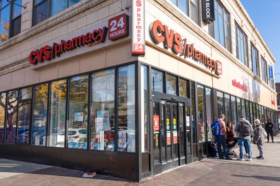 Shoppers Visit Cvs Store Astoria Queens Editorial Stock Photo - Stock ...