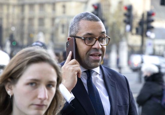 James Cleverly Minister State Middle East Editorial Stock Photo - Stock ...