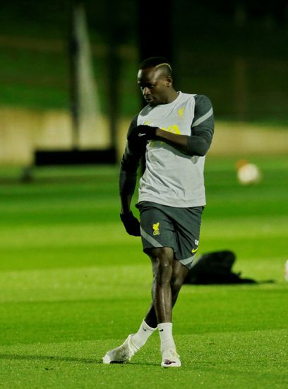 Liverpool Fc Train Ahead Their Champions Editorial Stock Photo - Stock ...