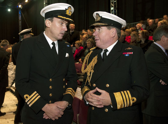 New Commanding Officer Commander Peter Green Editorial Stock Photo ...