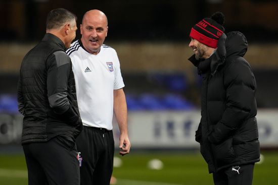 Ipswich Town Manager Paul Cook Talks Editorial Stock Photo - Stock ...