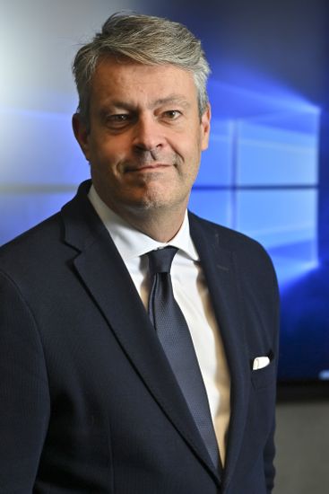 Didier Ongena Managing Director Microsoft Belux Editorial Stock Photo ...