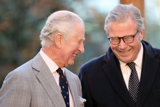 Prince Charles Chairman Astrazeneca Leif Johansson Editorial Stock ...