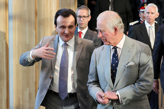 Ceo Astrazeneca Pascal Soriot Talks Prince Editorial Stock Photo ...