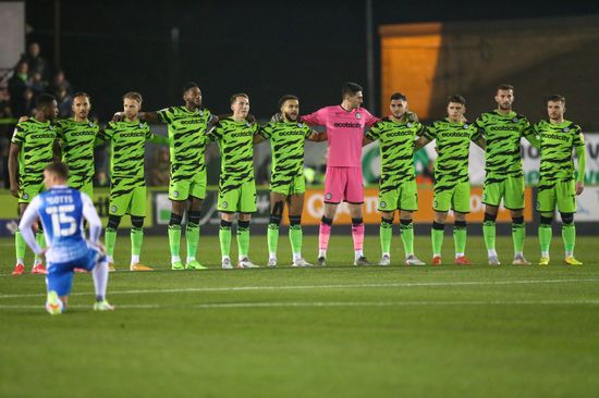 Players Standing Together Racism During Efl Editorial Stock Photo ...