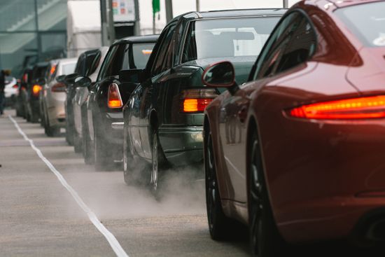 Cars Seen Waiting Front Lanxess Arena Editorial Stock Photo - Stock ...