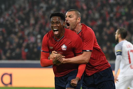 Jonathan David Burak Yilmaz Celebrate After Editorial Stock Photo ...